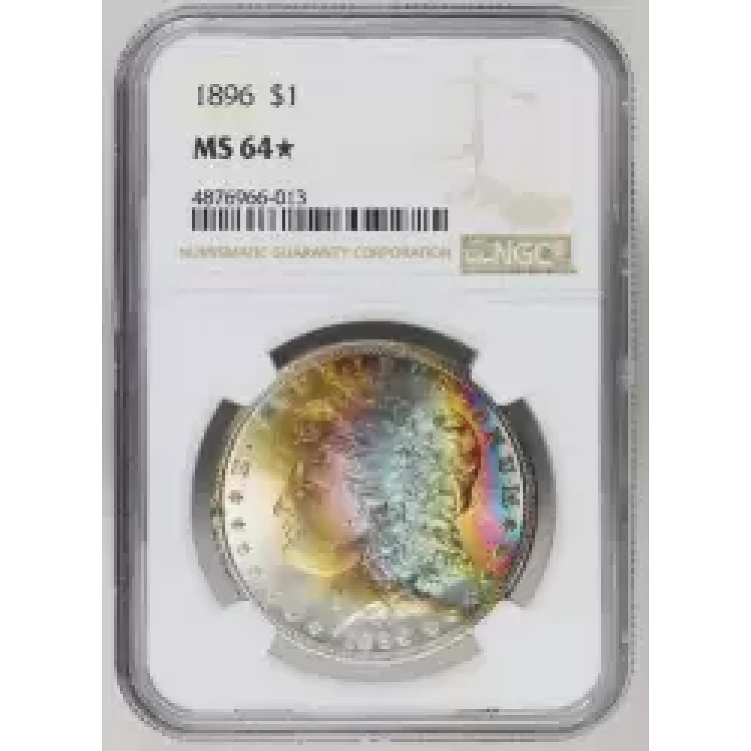 1896 Morgan Silver Dollar NGC MS-64* - Lost Dutchman Rare Coins