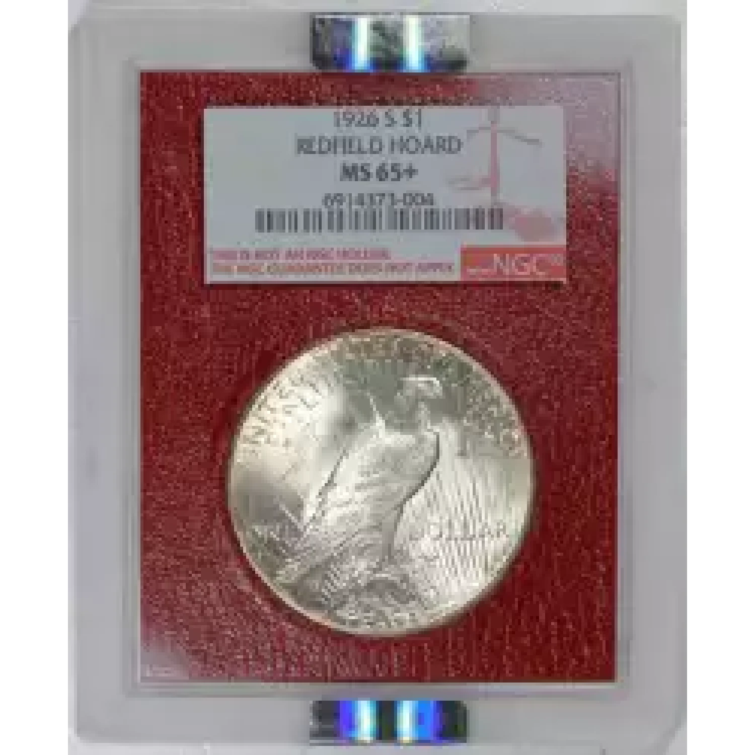 1926-S Peace Silver Dollar NGC MS-65+ REDFIELD HOARD - Lost Dutchman ...