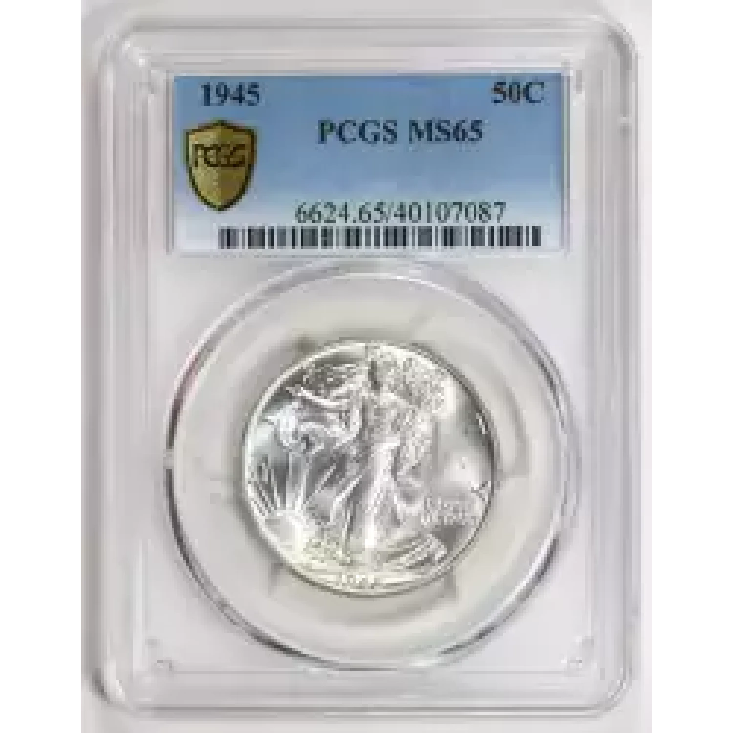 1945 Half Dollars Liberty Walking PCGS MS-65 - Lost Dutchman Rare Coins