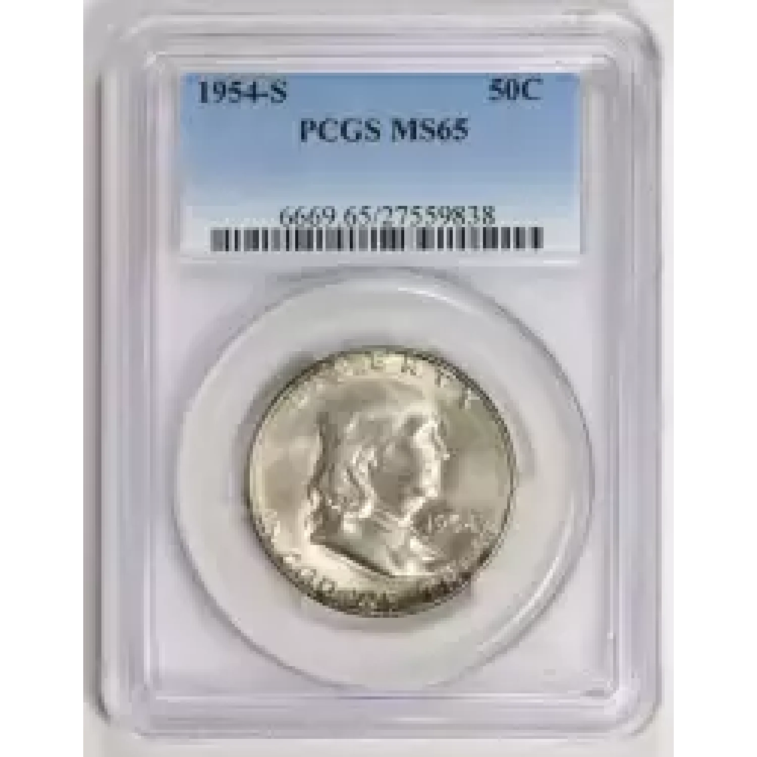 1954-S Half Dollars Franklin PCGS MS-65 - Lost Dutchman Rare Coins