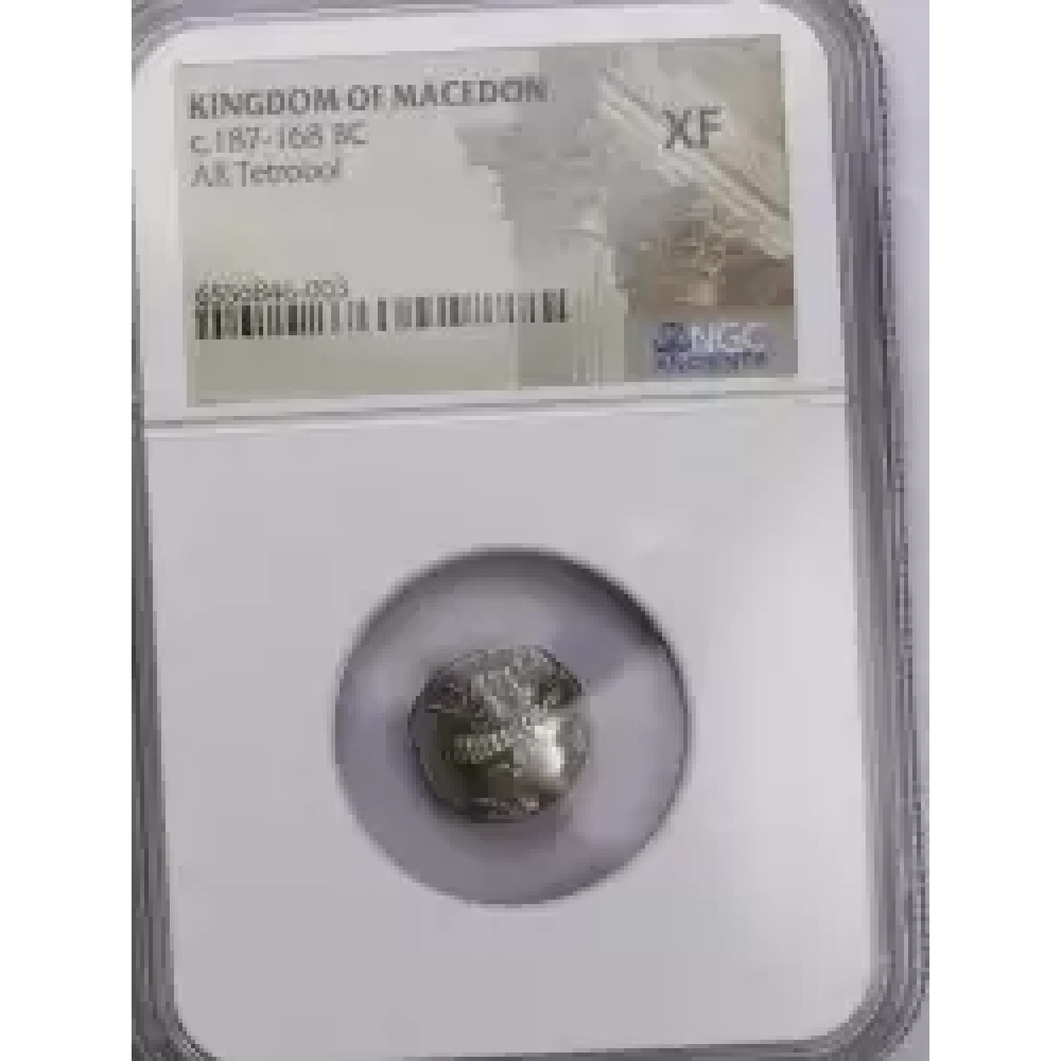 NGC XF Kingdom of Macedon AR Tetrobol Ancient Greek Coin NGC XF-40 ca ...
